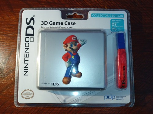3D Mario game case Collector's Edition - Nintendo DS/DS Lite RARE NEW ...