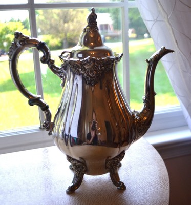 Tea/Coffee Pots & Sets - Baroque Silver Plated