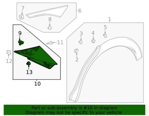 Genuine GM 2020-2024 Buick Encore Sport Touring Applique Assembly Body ...