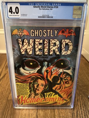 Ghostly Weird #124 CGC 4.0 - LB Cole Cover! | eBay