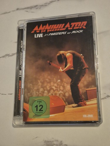 Annihilator - Live at Masters of Rock CD/DVD 2009 Steamhammer [2 Discs ...
