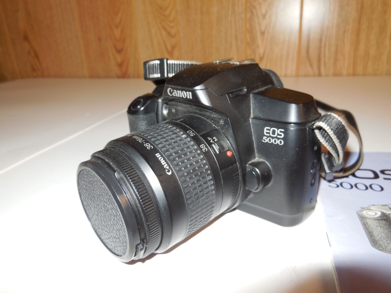 W13 Canon EOS 5000 FILM Camera w EFS 18-55m lens Battery No Charger | eBay