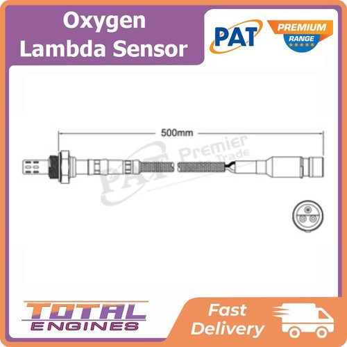 PAT Premium Oxygen Lambda Sensor fits BMW 3 Series E30 2.7L 6Cyl M20 ...