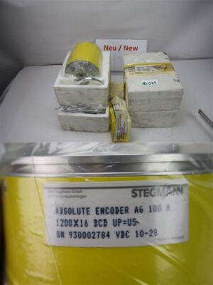 Stegmann Encoder Assoluto A6 100 M 1000X24 Trasduttore VDC 10-28 AG100M ...