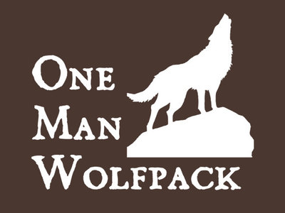 Brand New ONE MAN WOLF PACK TSHIRT Funny Mens Womens Kids Camping SM ...