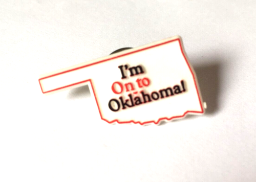 Vintage OKLAHOMA HAT PIN/ LAPEL PIN/ TIE TACK Advertising | eBay