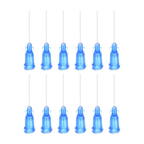 20Pcs 22G Dispensing Needles, 1" PP Needle Tips with Flexible Needle ...