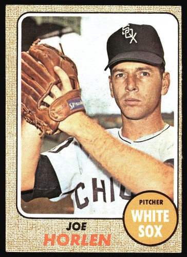 1968 Topps Joe Horlen #125 Chicago White Sox | eBay