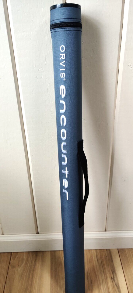 Orvis Encounter Fly Fishing Rod CASE 9’ 5wt (CARRY TUBE ONLY) Gray Zip ...