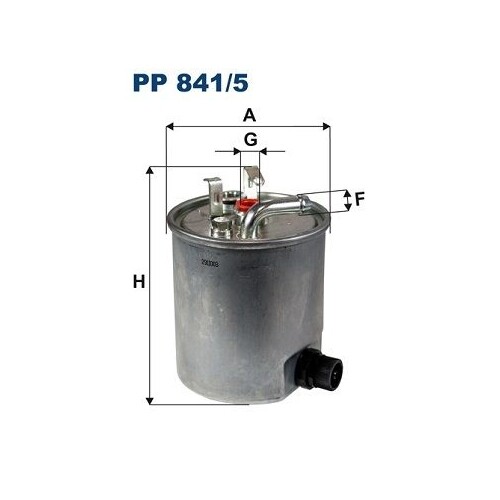 FILTRON Filtre à carburant pour CHRYSLER FIAT MERCEDES-BENZ PP 841/5 ...