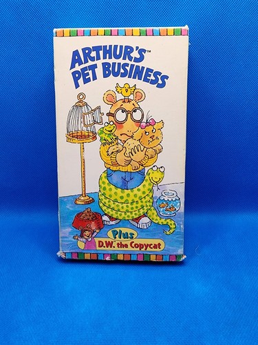 Arthur’s Pet Business VHS Video Tape PBS Random House RARE Label D.W ...