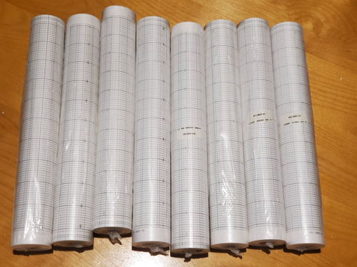 Strip Chart Recorder Paper 8 rolls | eBay