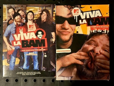 MTV'S VIVA LA BAM SERIES SEASON 1-3 UNCENSORED RARE STARRING BAM MARGERA | eBay
