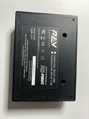 FTC REV Robotics Control Hub -Used lightly, All function work | eBay