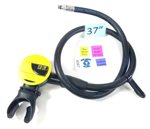 Oceanic Slim Line Yellow Scuba Dive Octo Octopus 2nd Stage Regulator ...