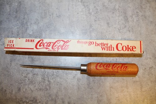 ORIGINAL COKE COLA ICE PICK WITH BOX NOS | eBay