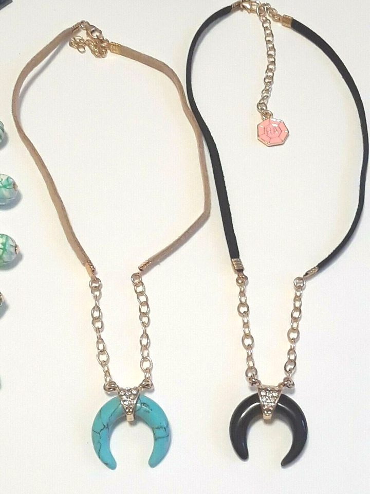 Turquoise stone necklace for parts or repair, RA 14/20 GF clasp ...