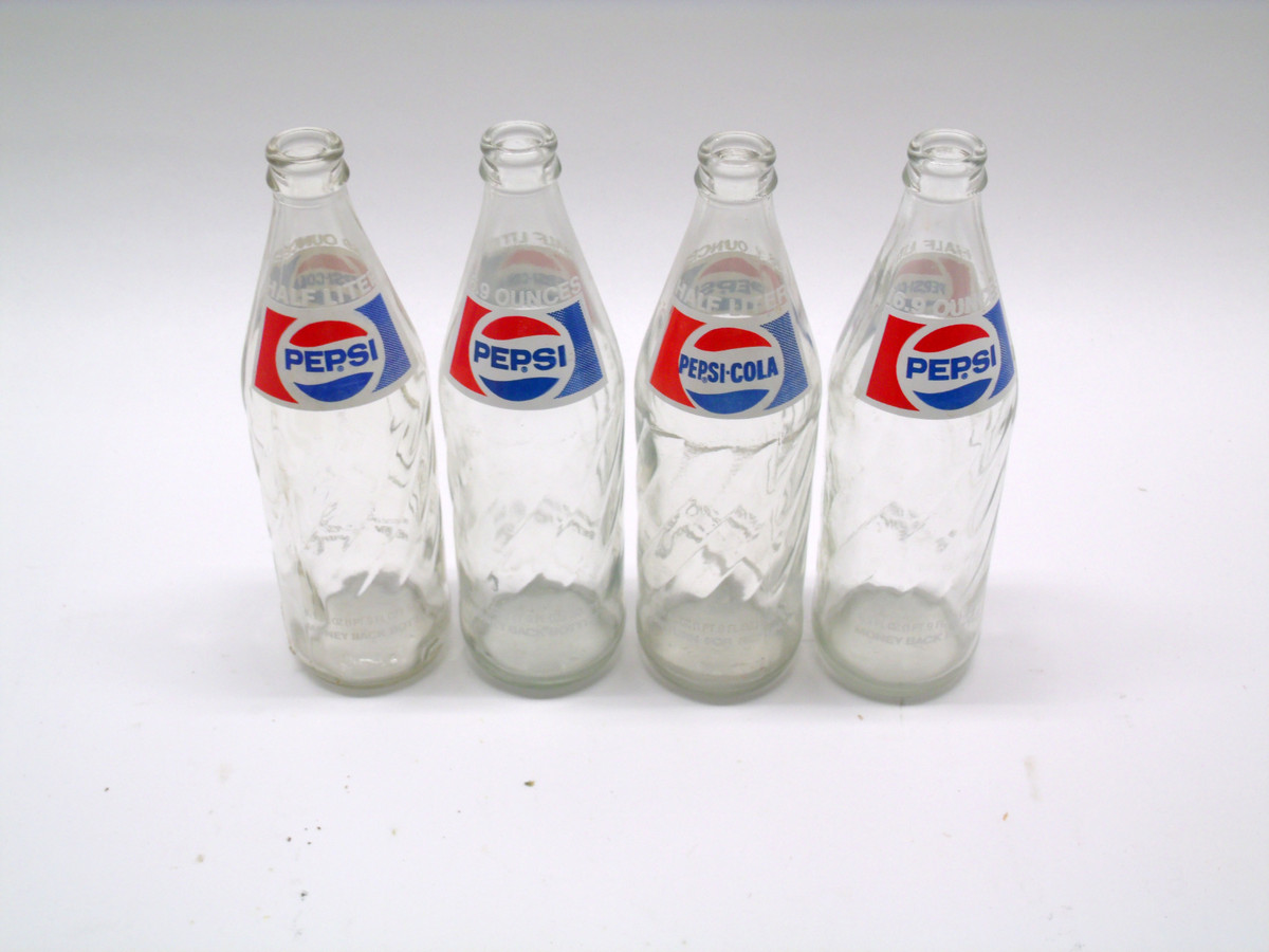 Empty Plastic Pepsi Bottle