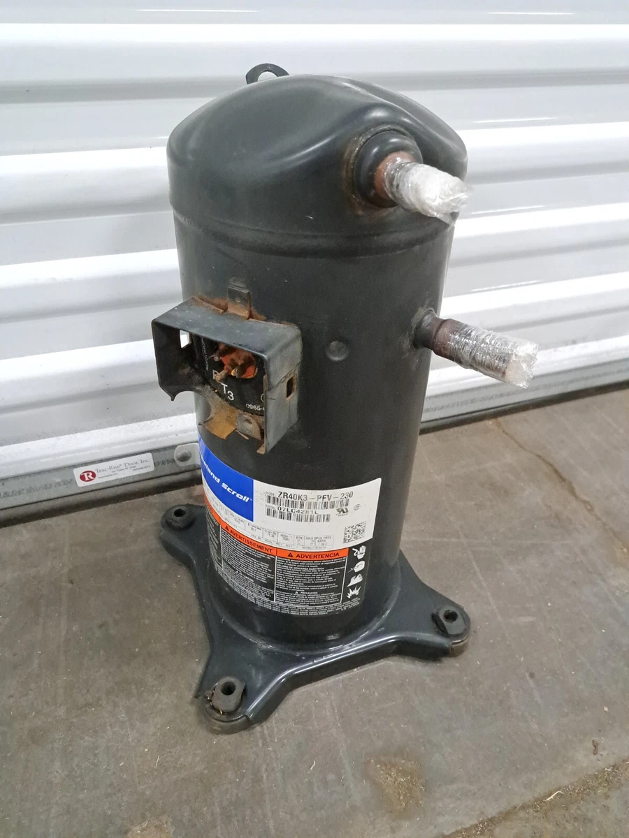 COPELAND Ton Scroll AC Condenser Compressor ZR34K1-PFV-230 , 41% OFF