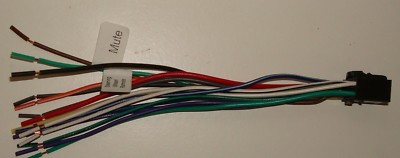JVC AM/FM/CD DVD KW R500 KW-R500 Wire Harness SM NEW | eBay