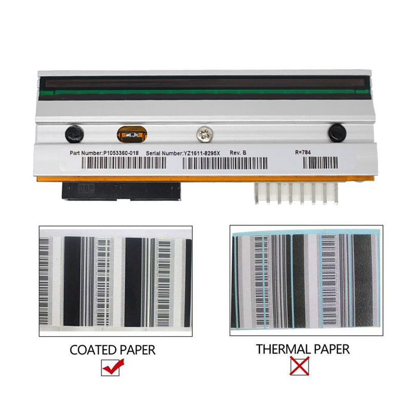 New Printhead for Zebra ZE500-4 Bar Code Label Printer RH&LH P1046696 ...