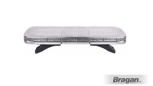 12v-24v LED Flashing Beacon Light Bar 1200mm Dual Color | eBay