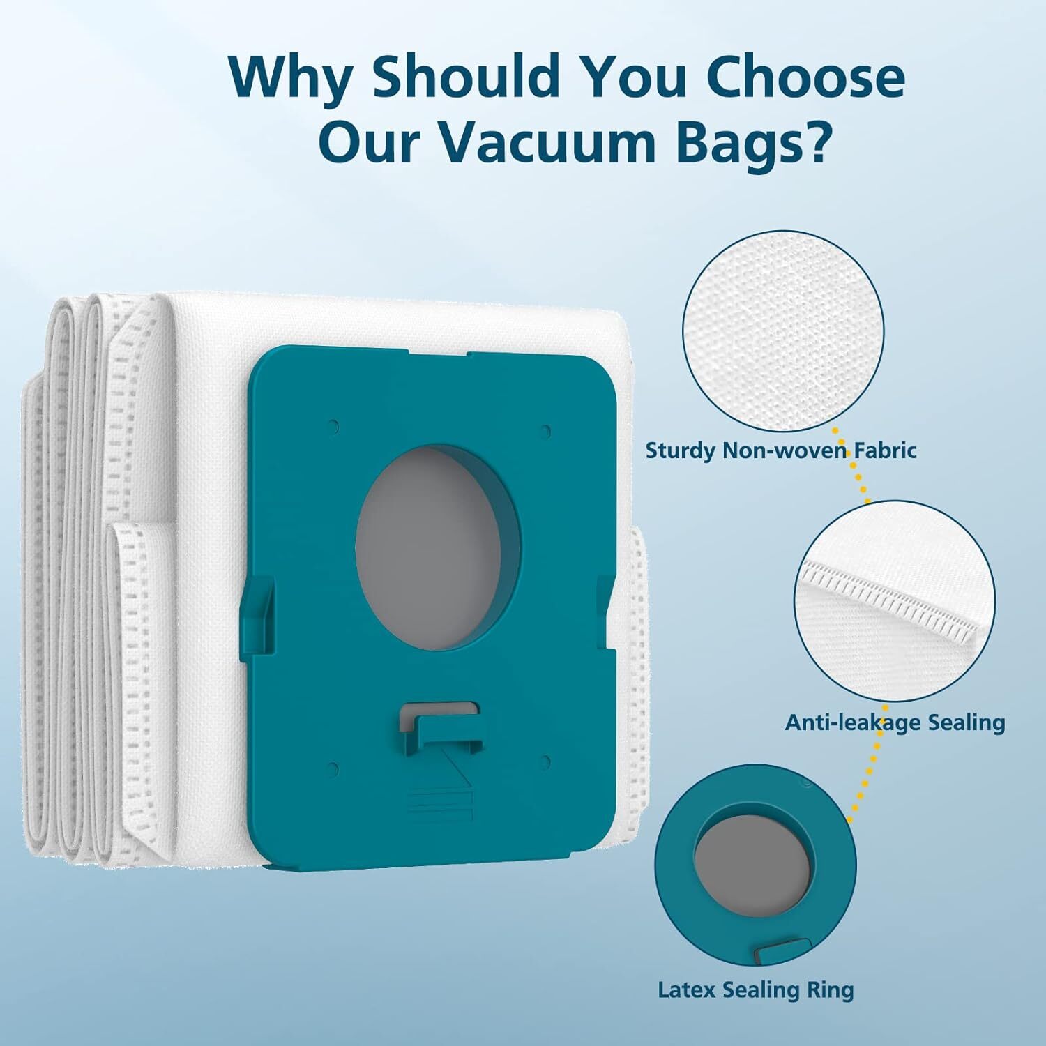 10/15Pack For-SAMSUNG Bespoke Jet-Clean Station VS20A95923W Dust Bin ...