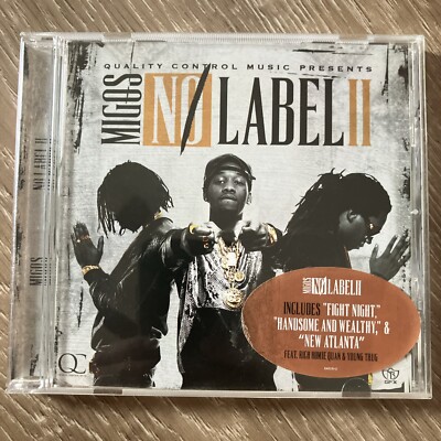 Migos - No Label II CD Quality Control Music Official Release Rare | eBay