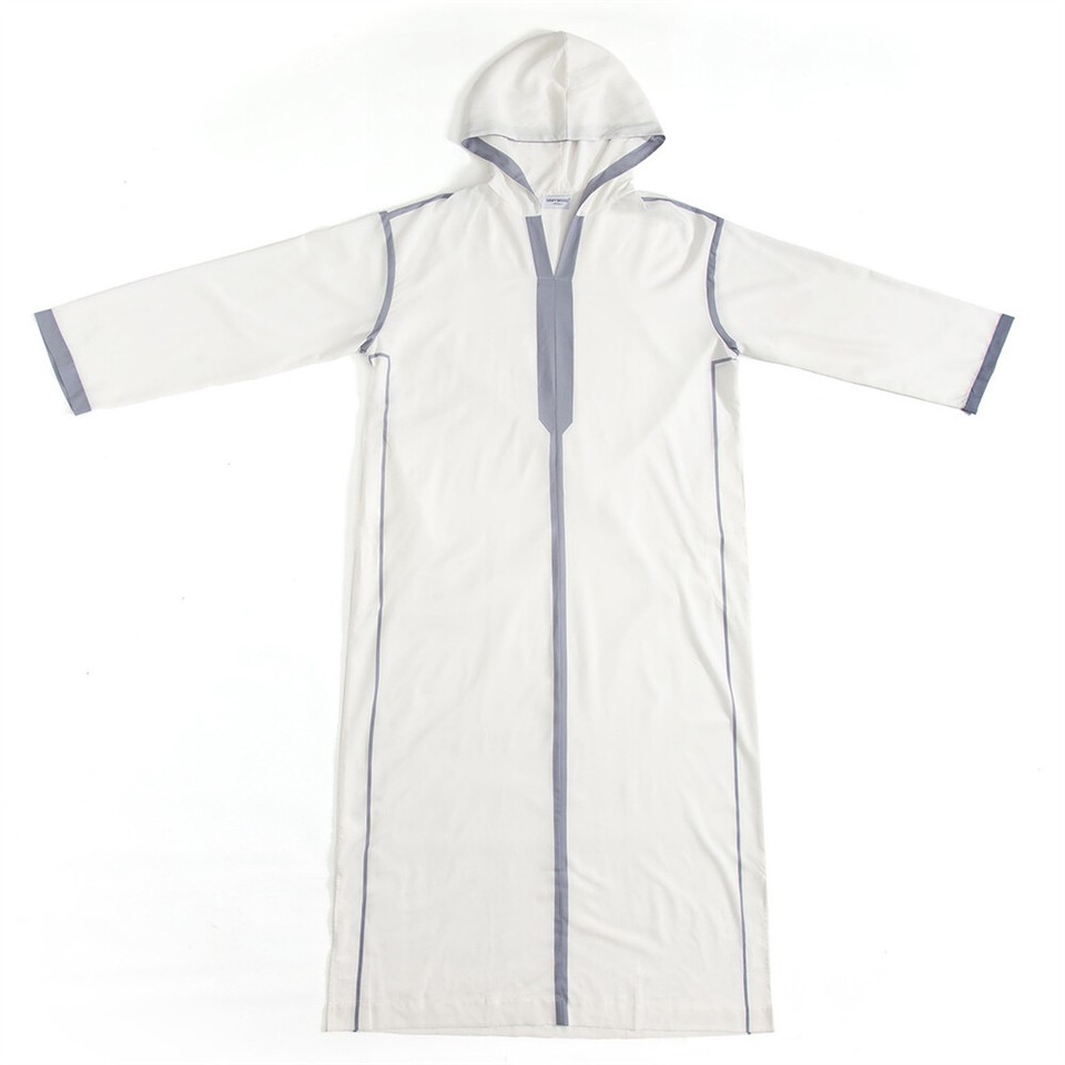 Moroccan Hooded Thobe Thobes Hood Hoodie Mens Arab Saudi Robe Dishdash ...
