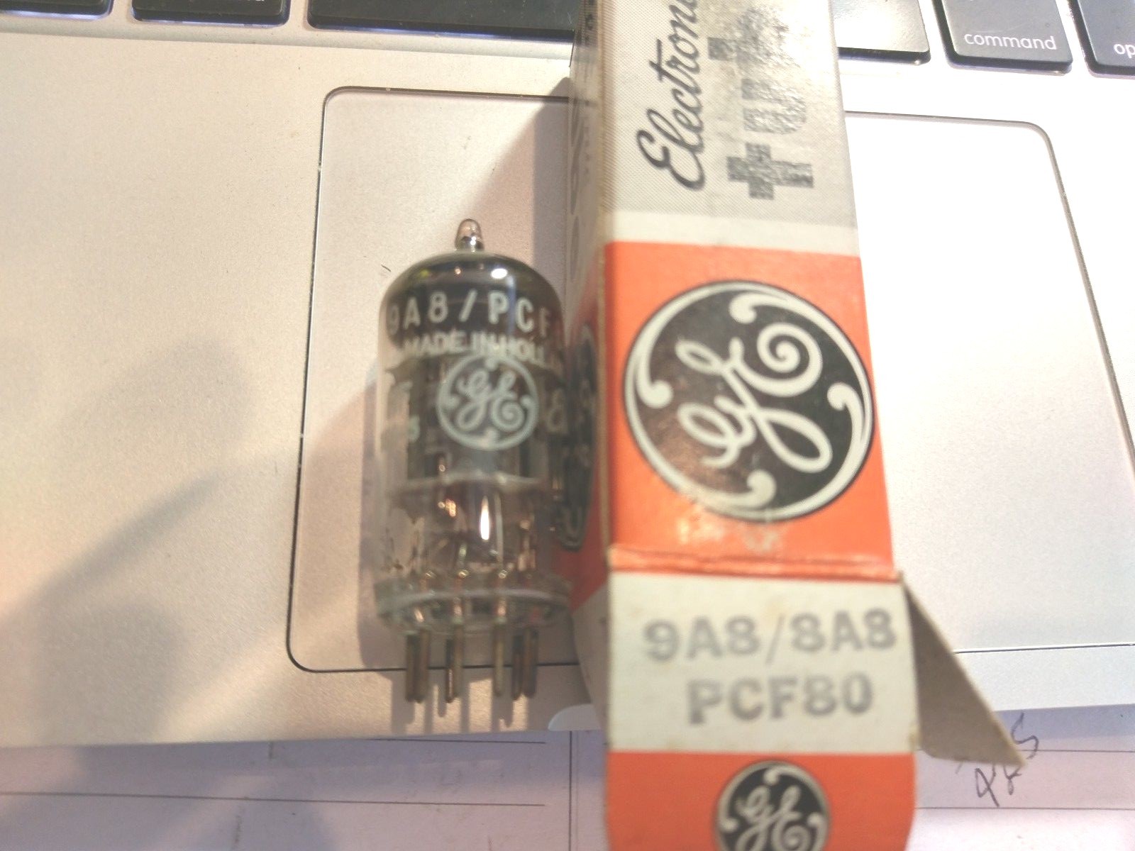 NOS GE Made In Holland PCF80 9A8 8A8 Vacuum Tube Guaranteed | eBay