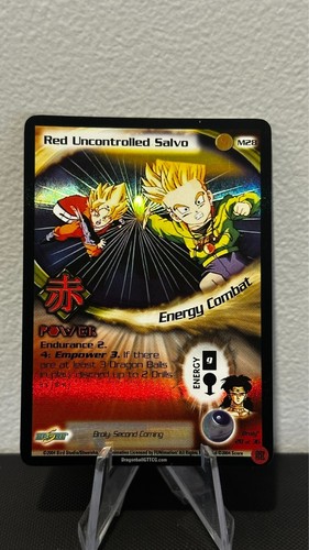 Dragonball Z CCG Score | Red Uncontrolled Salvo | Limited | M28 | LP | eBay