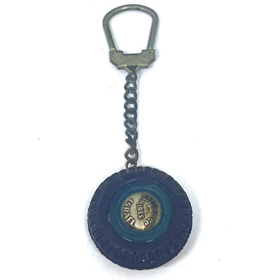 OLD PLASTIC ERA KEYCHAIN ALLIANCE TIRES . TIRE SHAPE | eBay