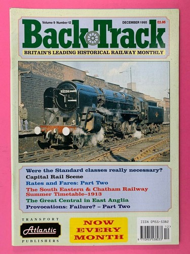 BACK TRACK - Magazine - December 1995 - The Great Central In East ...