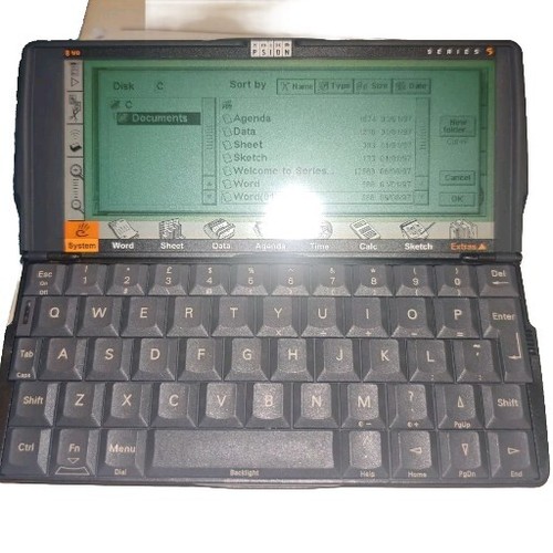 Psion Series 5 Palmtop Handheld Computer PDA With PalmTec Solid Case ...