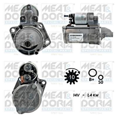 Starter For ALFA ROMEO Mito CHRYSLER Ypsilon FIAT 500 LANCIA 09-18 ...