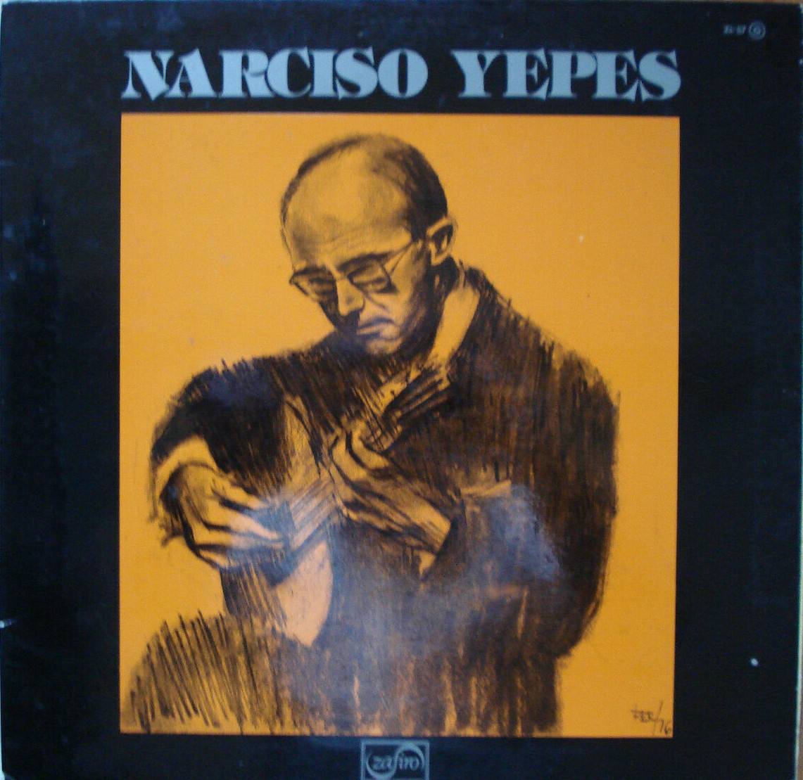 NARCISO YEPES LP Spain 1976 ALBENIZ TARREGA FALLA VILLALOBOS MALATS ...
