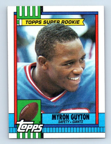 1990 Topps Myron Guyton New York Giants #50 | eBay