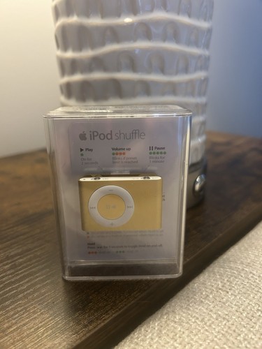 iPod Shuffle Gold New In Sealed Box! | eBay