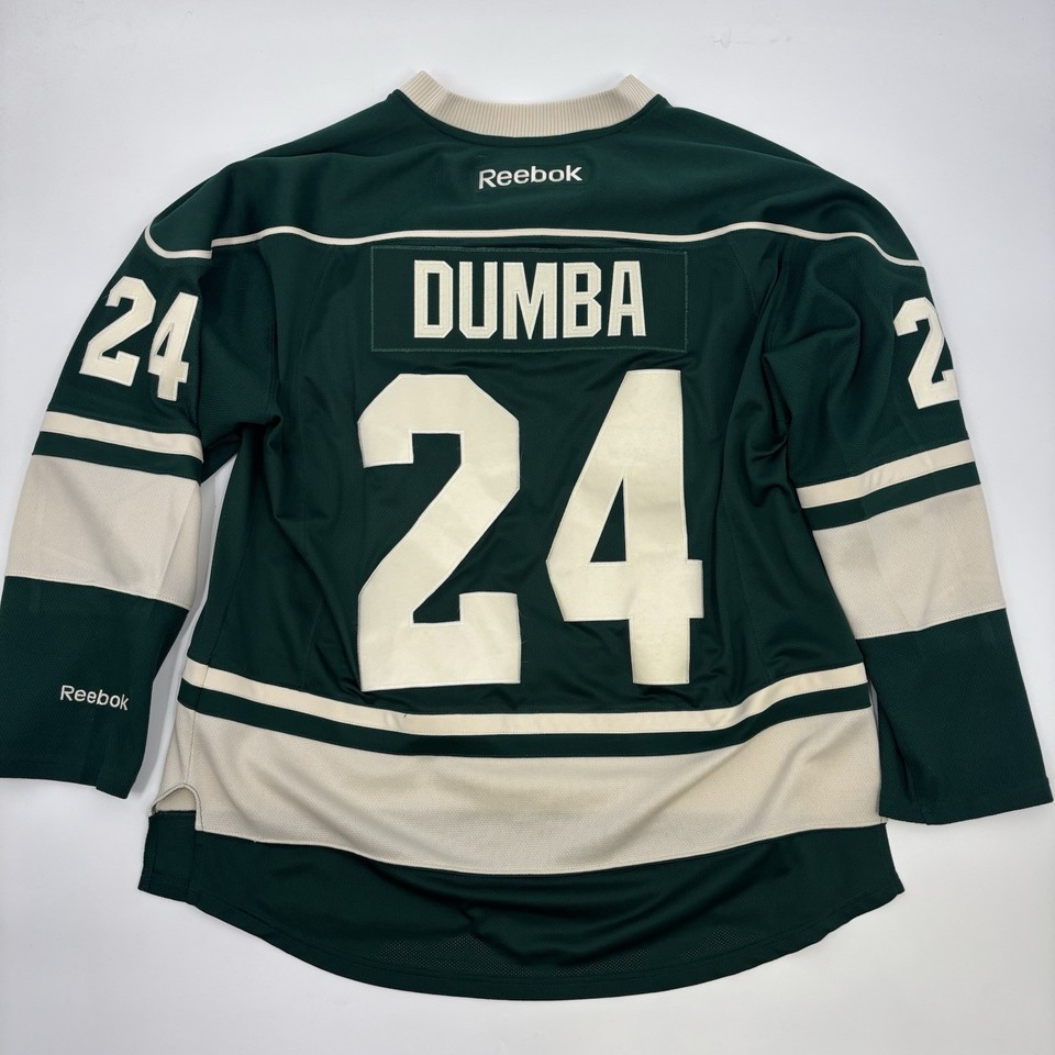 Reebok NHL Minnesota Wild #24 Matt Dumba Green Jersey Size XL NHL Sewn ...