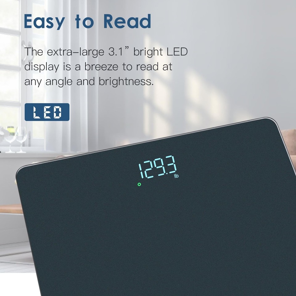 Homebuds Digital Bathroom Scales High Precision in 0.05kg by Weight ...