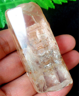 57x26x22mm Natural Ghost Crystal Quartz Raw Stone Free Shape No Hole ...