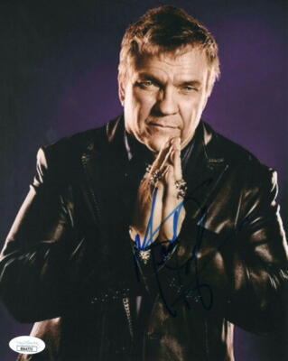 MEAT LOAF SIGNED AUTOGRAPH 8X10 PHOTO - BAT OUT OF HELL SINGER, ROCK ...