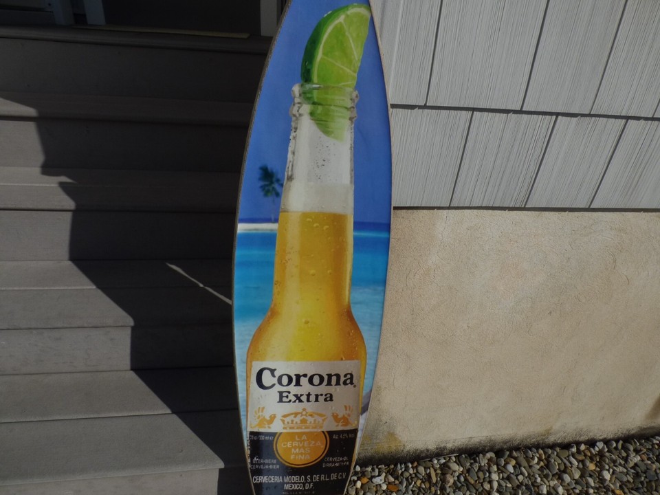 CORONA BEER SIGN MAN CAVE GARAGE BAR CORONA EXTRA BEER Bar Decor Sign ...
