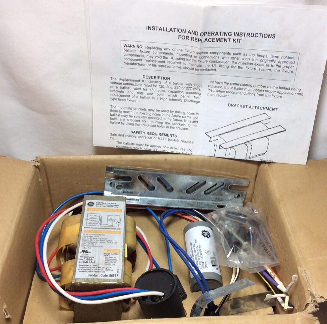 High Pressure Sodium Ballast Kits