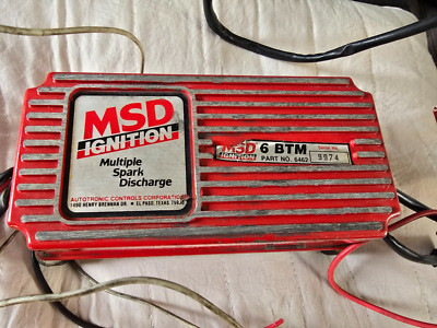 MSD 6BTM 6462 IGNITION BOX FREE SHIPPING | eBay