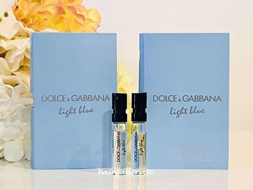 2 DOLCE&GABBANA Light Blue EDT Perfume Samples For Women Brand & Fresh ...