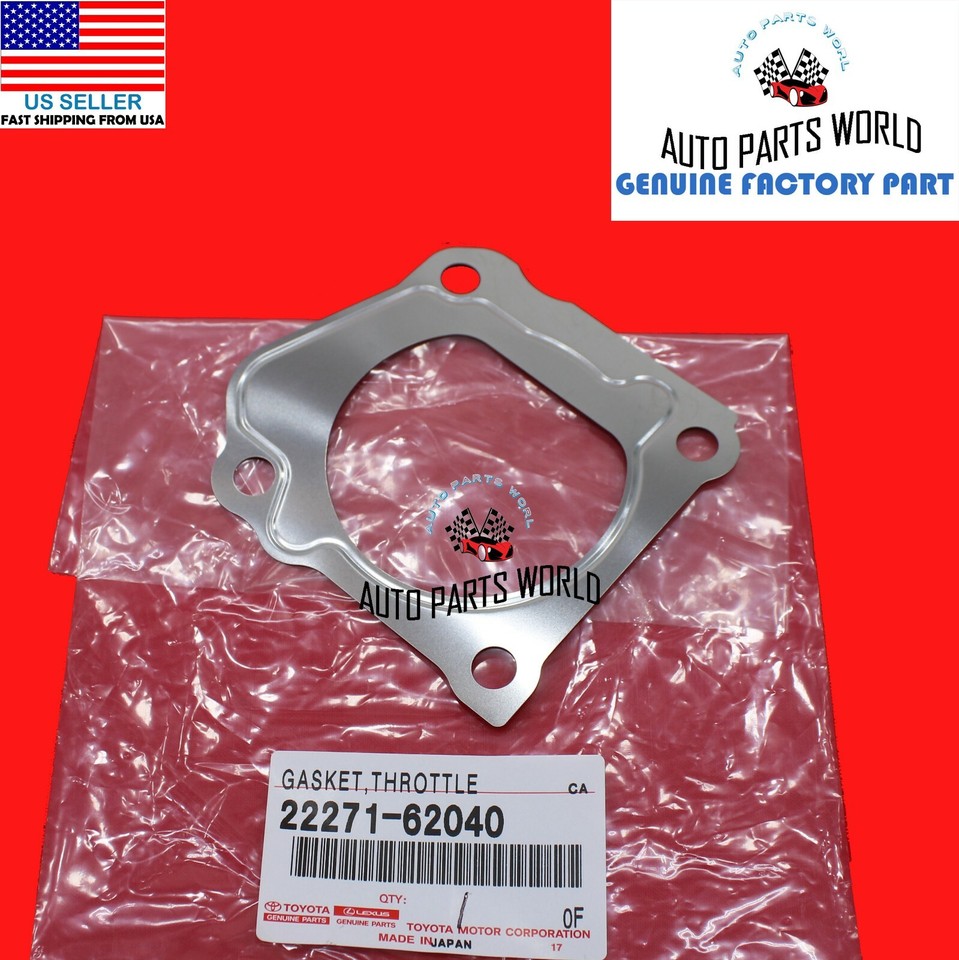 GENUINE OEM NEW TOYOTA FUEL INJECTION THROTTLE BODY MOUNTING GASKET ...