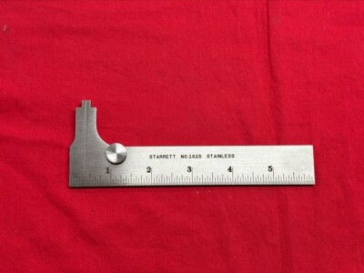 Starrett 1025-6 Stainless Steel Pocket Slide Caliper, 0-6" IN STOCK | eBay