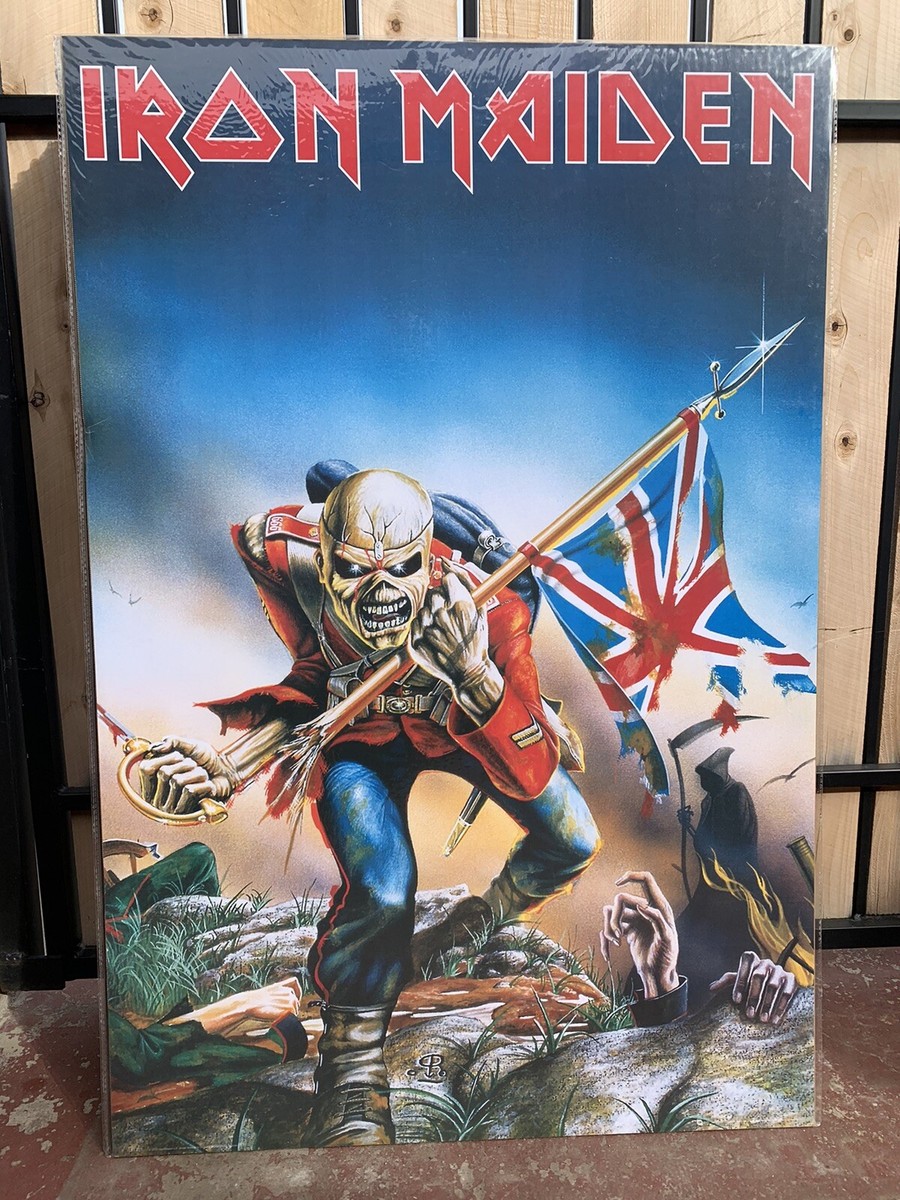 Iron Maiden The Trooper Wallpaper Iron Maiden The Trooper Band Poster