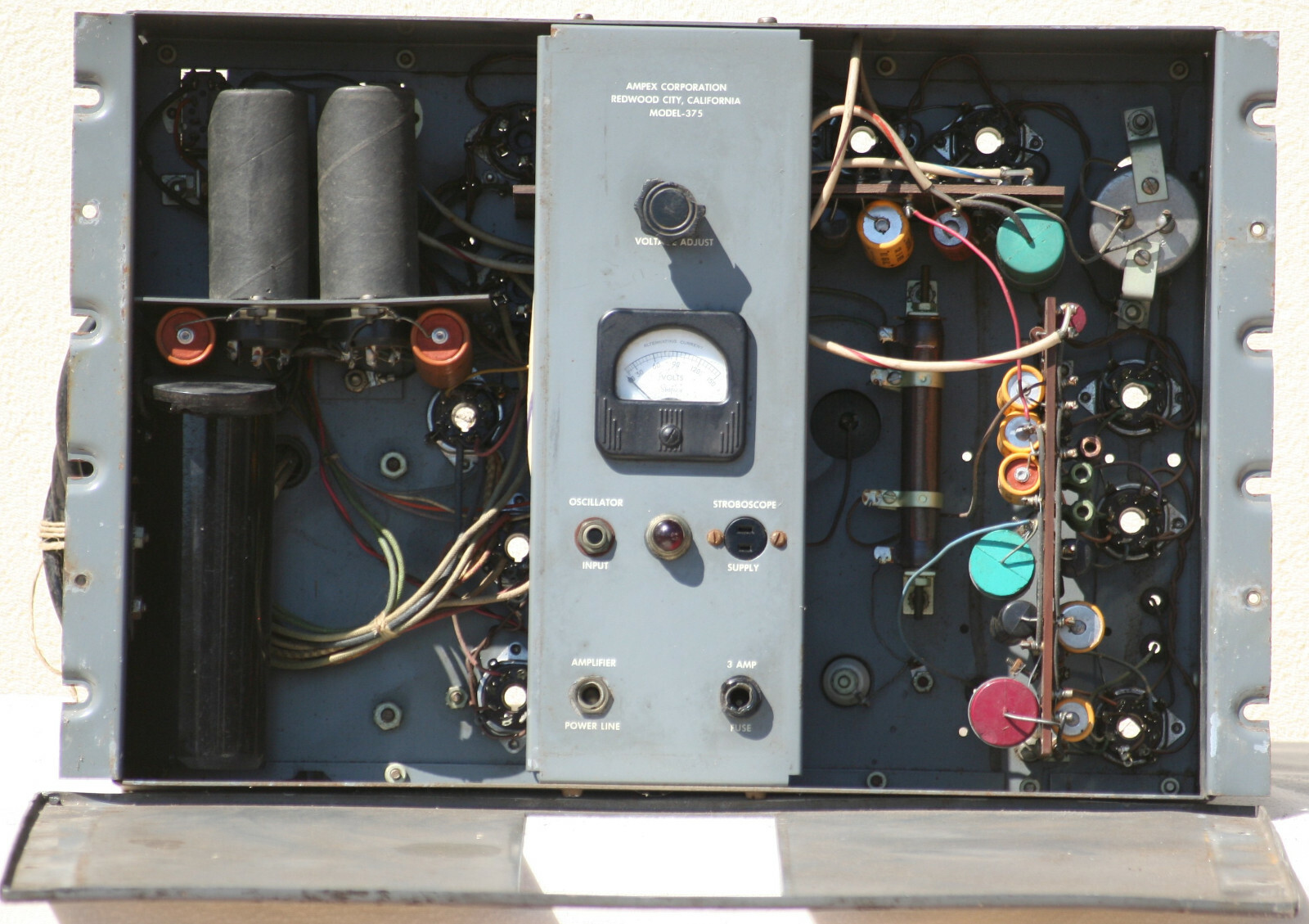 vintage tube power supply Ampex 375 western electric metal amplifier ...